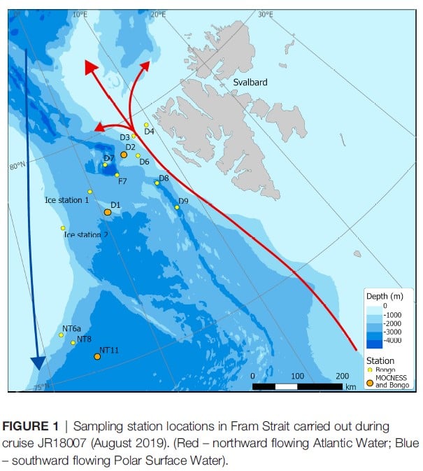 FlowCam Macro Maps Copepods in the Arctic Ocean