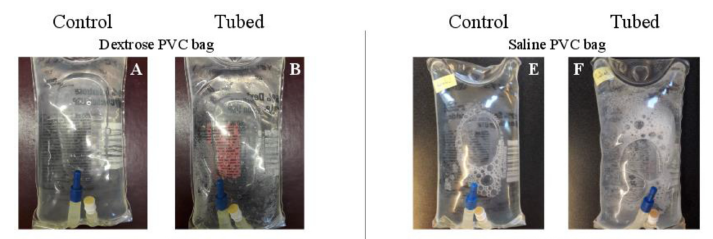 Proof of Drug Degradation in Hospital Tube Systems with FIM