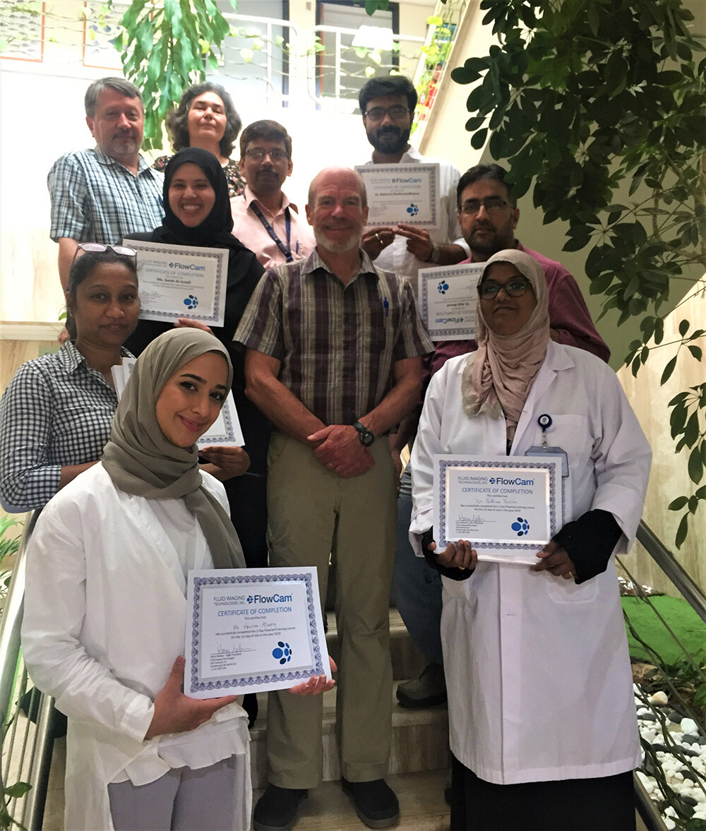 KISR Deploys FlowCam to Study Persian Gulf Plankton